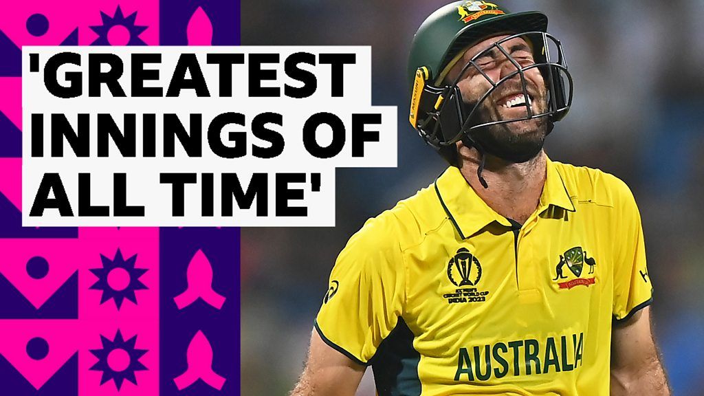 ICC Cricket World Cup highlights: Australia's Glenn Maxwell hits ...