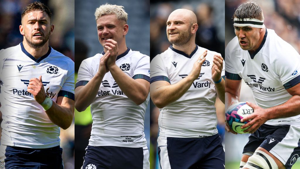 Scotland v Georgia: Hosts make six changes for final World Cup warm-up ...