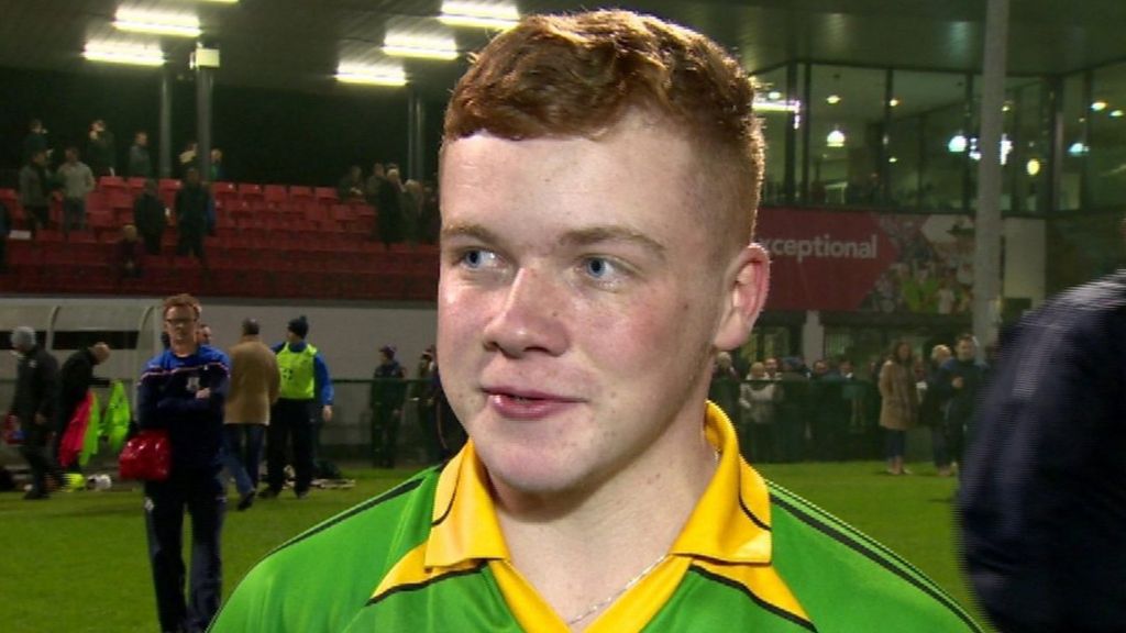 Odhran McKenna helps Mary's to Mageean title eight months after serious ...
