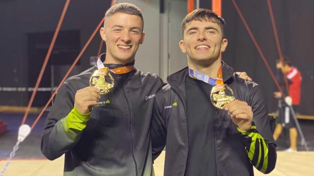 Rhys McClenaghan: Ireland gymnast aims for Paris gold - BBC Sport