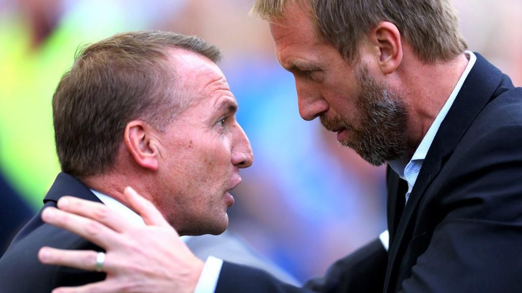 Leicester City vs Chelsea: Brendan Rodgers offers Graham Potter support ...