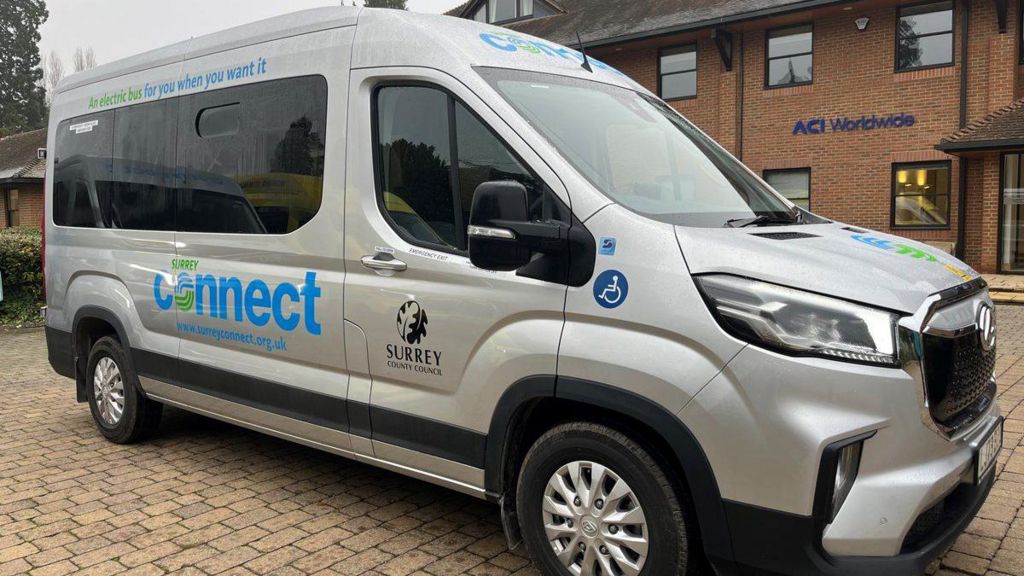 Surrey: On demand bus service to be expanded across county - BBC News