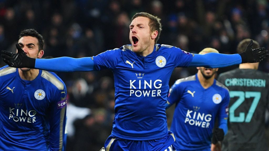 FA Cup: Jamie Vardy equalises for Leicester against Chelsea - BBC Sport
