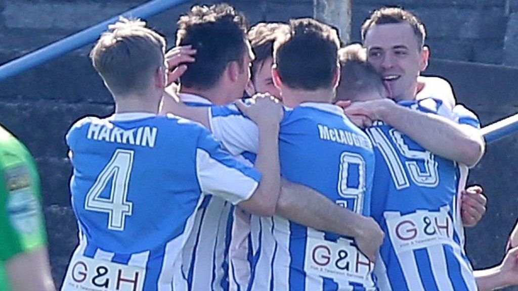 Darren McCauley second-half double sees Coleraine beat Cliftonville ...