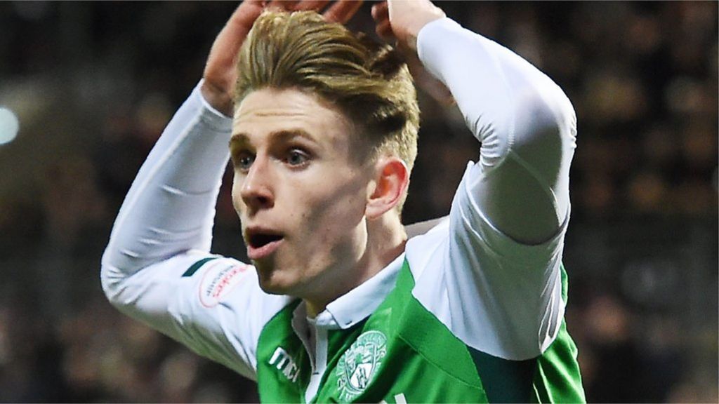Watch: Hibernian's Oli Shaw denied Edinburgh derby 'goal' - BBC Sport