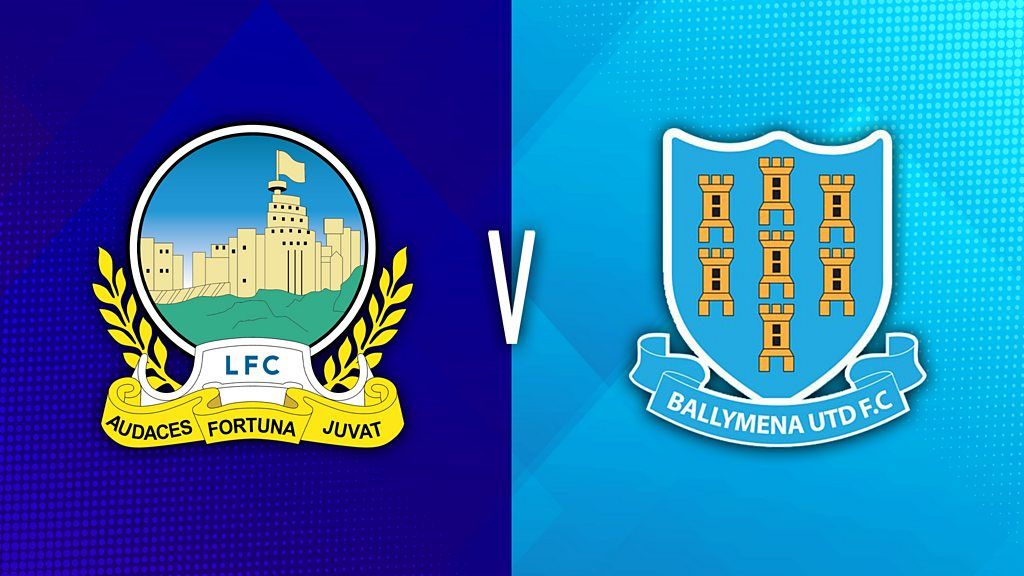 Watch: Linfield hit four past Ballymena to go top - BBC Sport