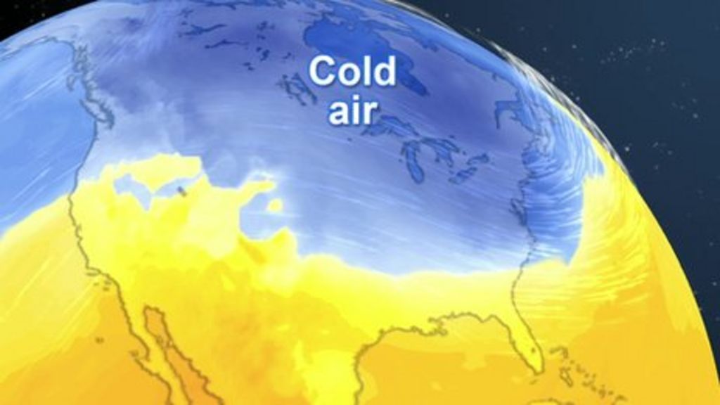 Contrasts across the USA - BBC Weather