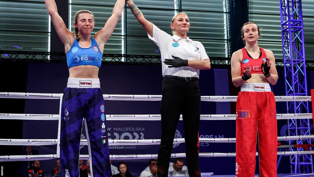 European Games: Irish boxer Aoife O'Rourke wins middleweight gold medal ...