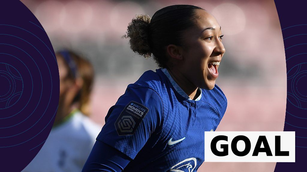 WSL: Chelsea's Lauren James scores 'sublime' solo effort against Spurs ...