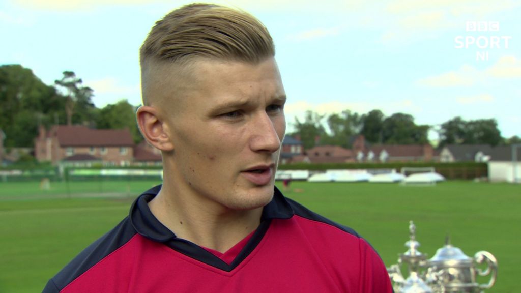 Glenavon's Andrew Mitchell finds dual-sport success - BBC Sport