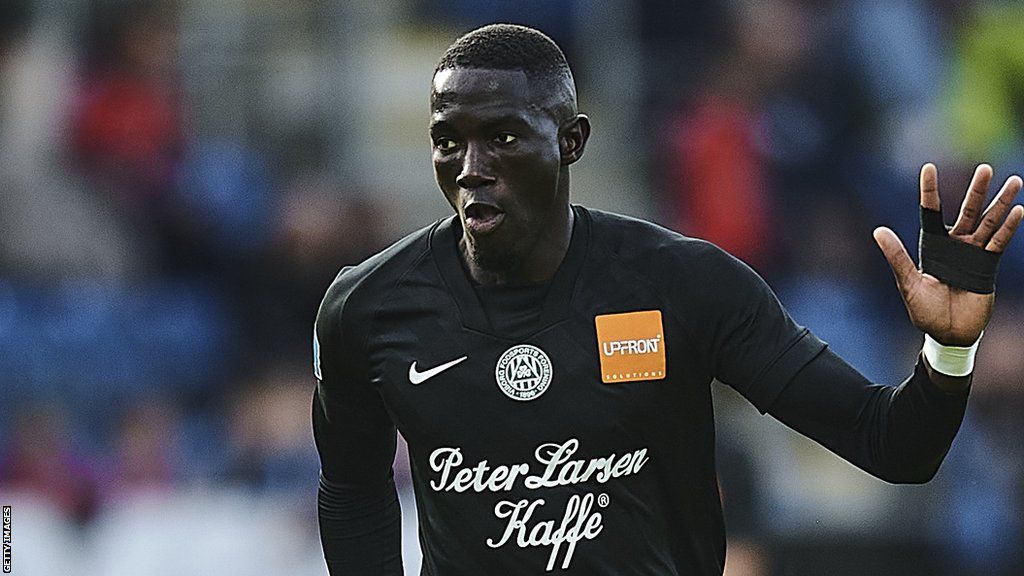 Alassana Jatta: Notts County sign striker from Danish side Viborg - BBC ...