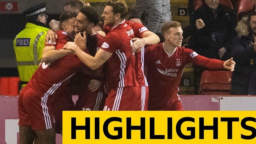 Highlights: Aberdeen 2-2 Rangers - BBC Sport