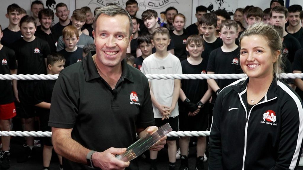 Elgin boxing coach is Scotland's Unsung Hero - BBC Sport