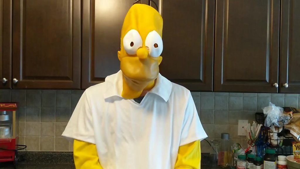 The Simpsons: Check out this family's hilarious video - BBC Newsround
