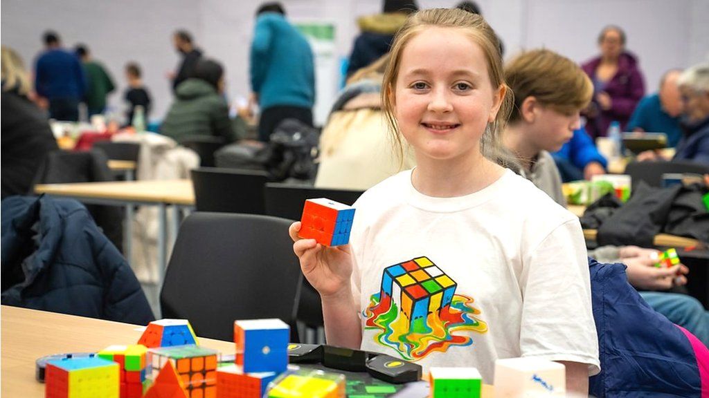 Meet the robot who broke the Rubik's Cube world record - BBC Newsround