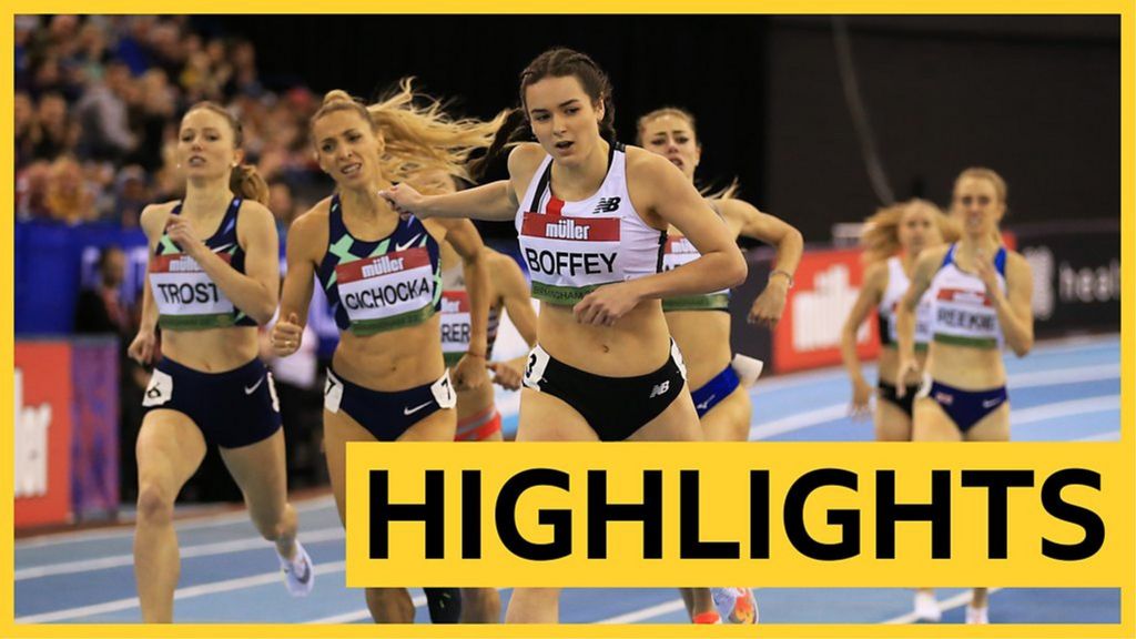 Birmingham Indoor Grand Prix: England's Isabelle Boffey wins women's 1 ...