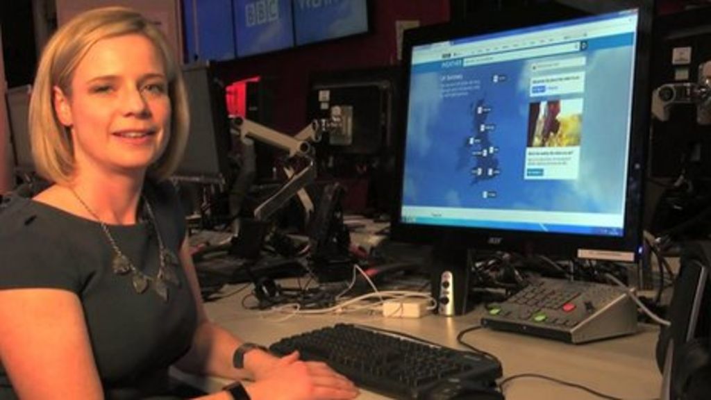 Sarah Keith-Lucas's guide to the new website - BBC Weather
