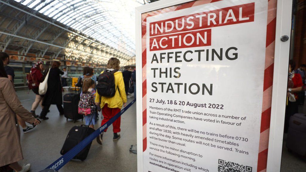 Train strikes: Why are there train strikes this week? - BBC Newsround