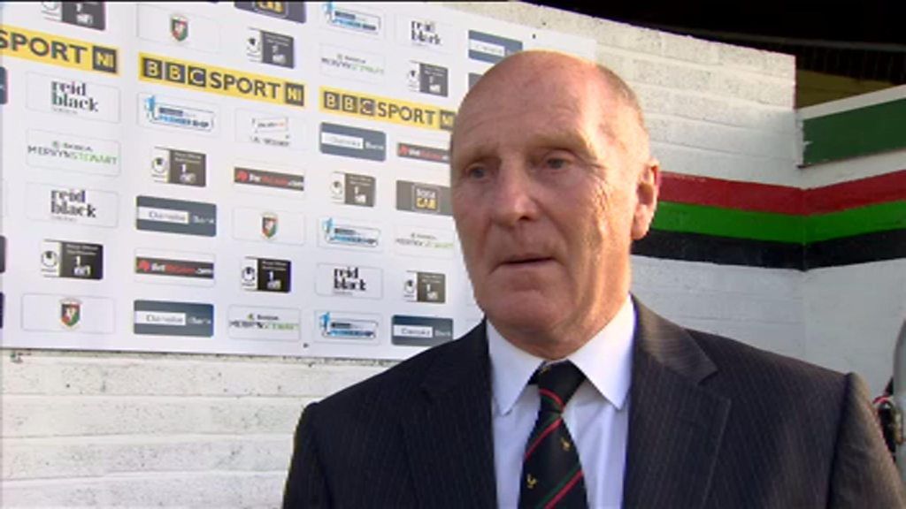 Glentoran demand success - caretaker boss Coyle - BBC Sport
