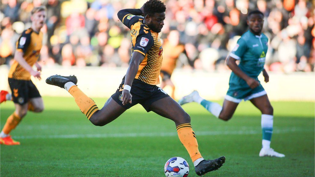 Newport County: Nomadic striker Zanzala wants to stay at League Two ...