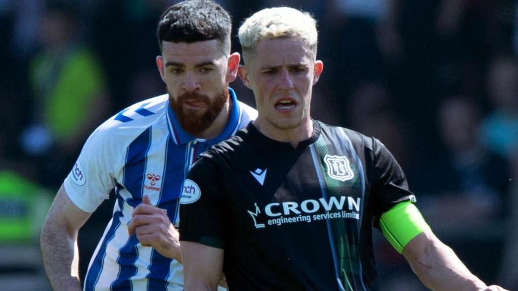 Dundee look to secure 'fantastic' Luke McCowan on new deal - BBC Sport