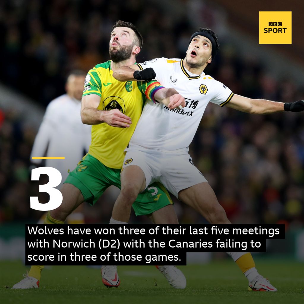 Wolves enjoying unbeaten run against Canaries - BBC Sport