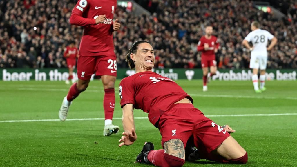 Liverpool: Nunez will feel 'relief' after Anfield goal - BBC Sport
