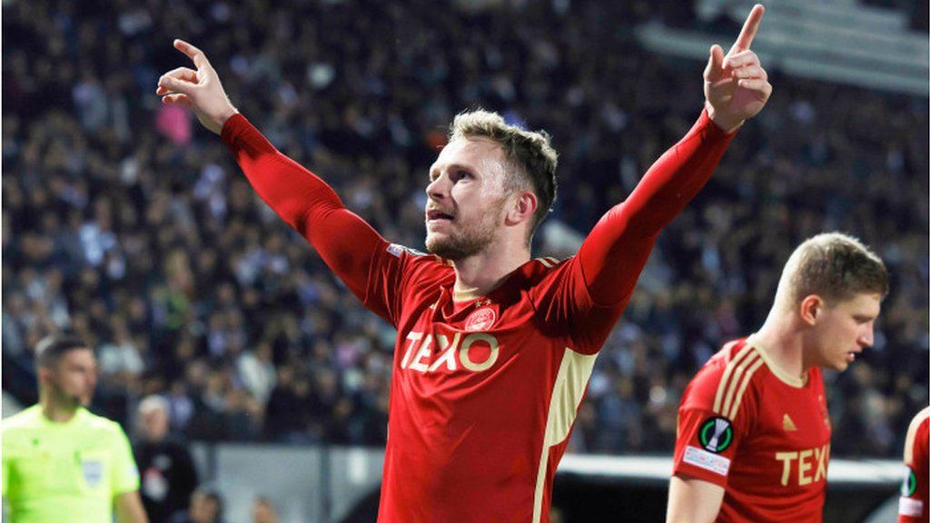 PAOK Salonika 2-2 Aberdeen: Barry Robson's side out despite Jamie ...