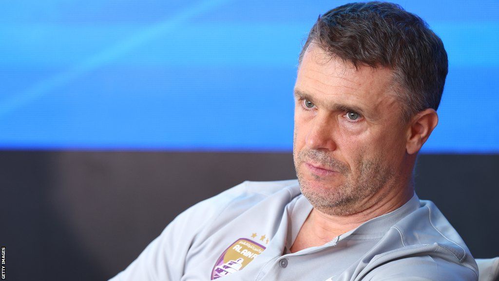 Serhiy Rebrov named Ukraine head coach - BBC Sport