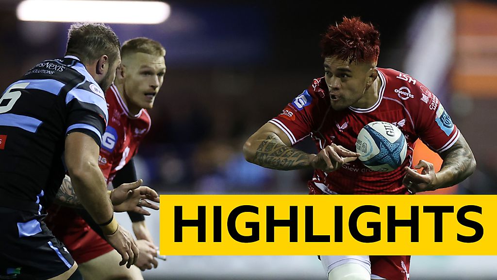 United Rugby Championship highlights: Cardiff 22-28 Scarlets - BBC Sport