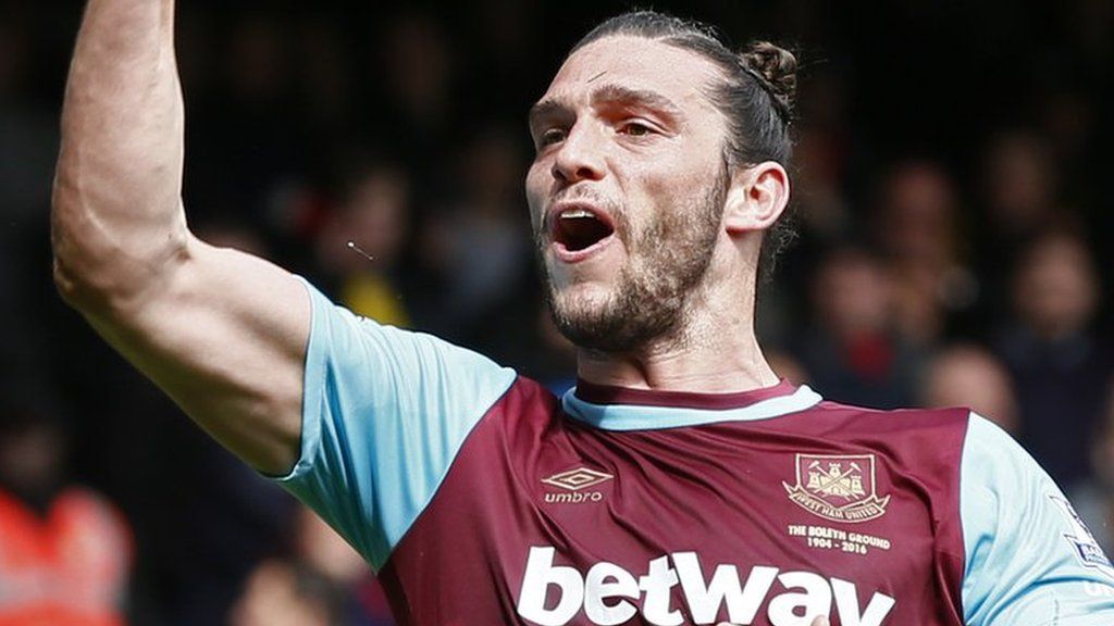 Andy Carroll: England boss Roy Hodgson plays down striker's Euro 2016 ...