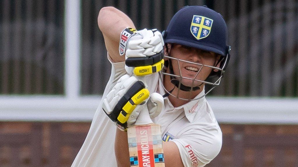 Bob Willis Trophy: Luis Reece hits a century as Derbyshire lead against ...