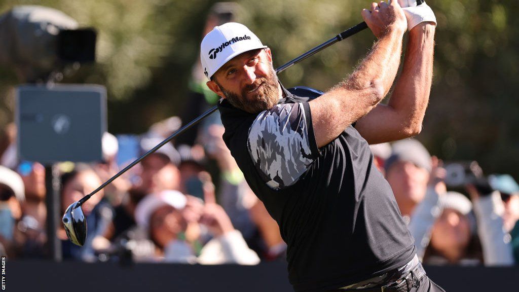 Dustin Johnson wins LIV Golf's Las Vegas Invitational - BBC Sport