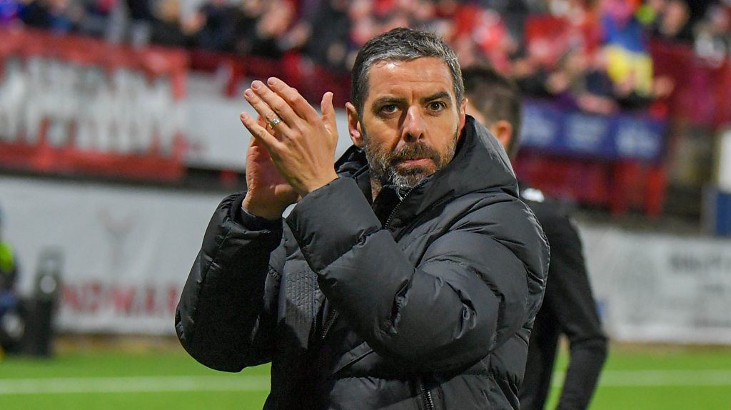 We have to go and enjoy play-off final - Larne boss Lynch - BBC Sport