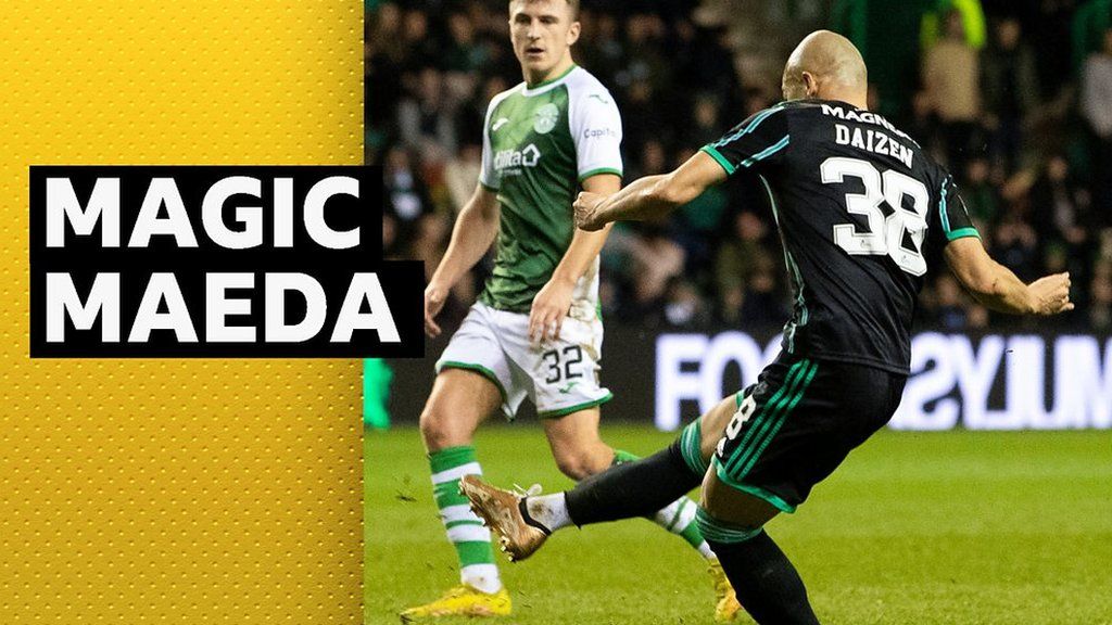 From sitter to stunner for Celtic's Maeda - BBC Sport