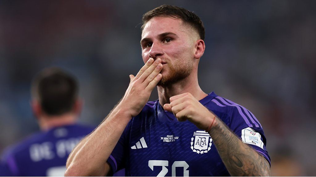 Cushendall claims World Cup finalist Mac Allister - BBC Sport