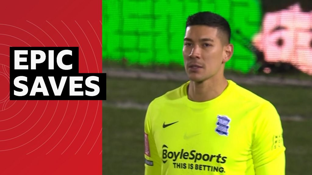FA Cup: Birmingham goalkeeper Neil Etheridge makes incredible triple ...