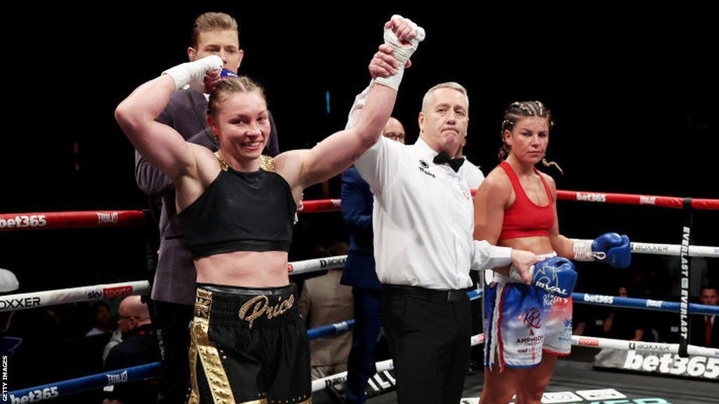 Lauren Price: Welsh fighter to feature on Liam Smith vs Chris Eubank Jr ...