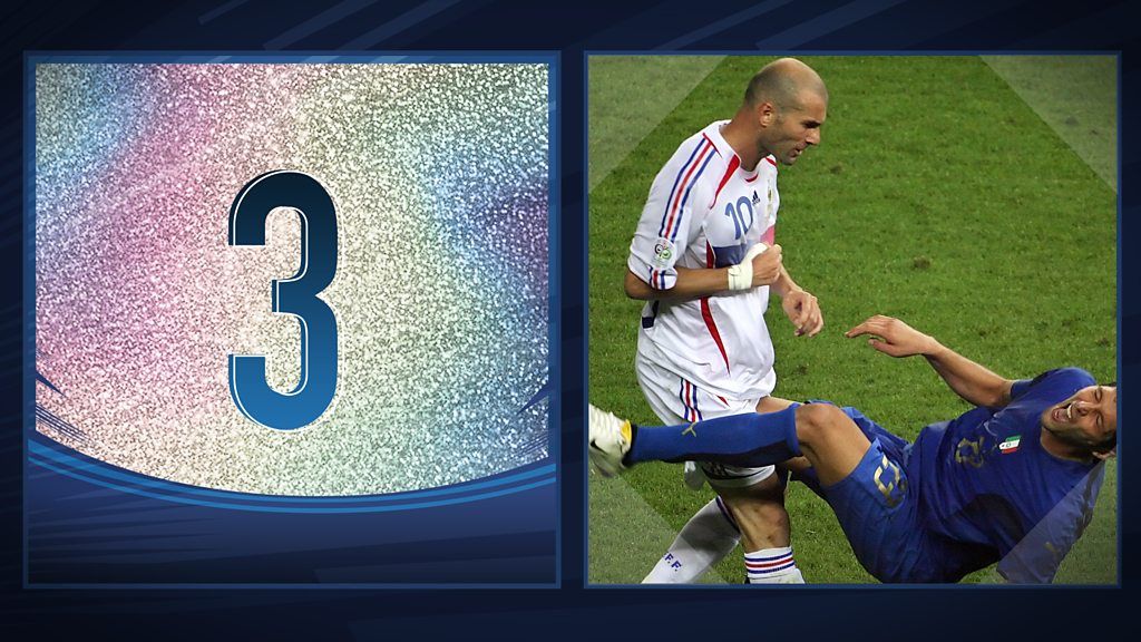 World Cup countdown: Zinedine Zidane's headbutt on Marco Materazzi in ...