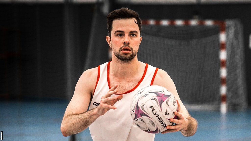 England's inaugural men's netball team prepare for first game - BBC Sport