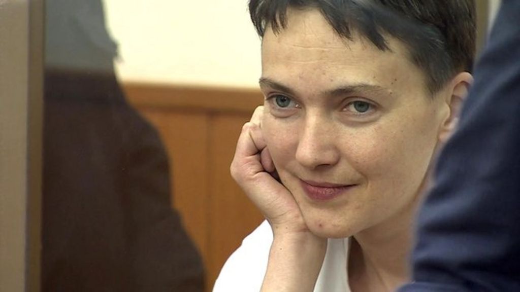 Ukrainian pilot Nadiya Savchenko given 22-year sentence - BBC News Ukrainian pilot Nadiya Savchenko given 22-year sentence - BBC News