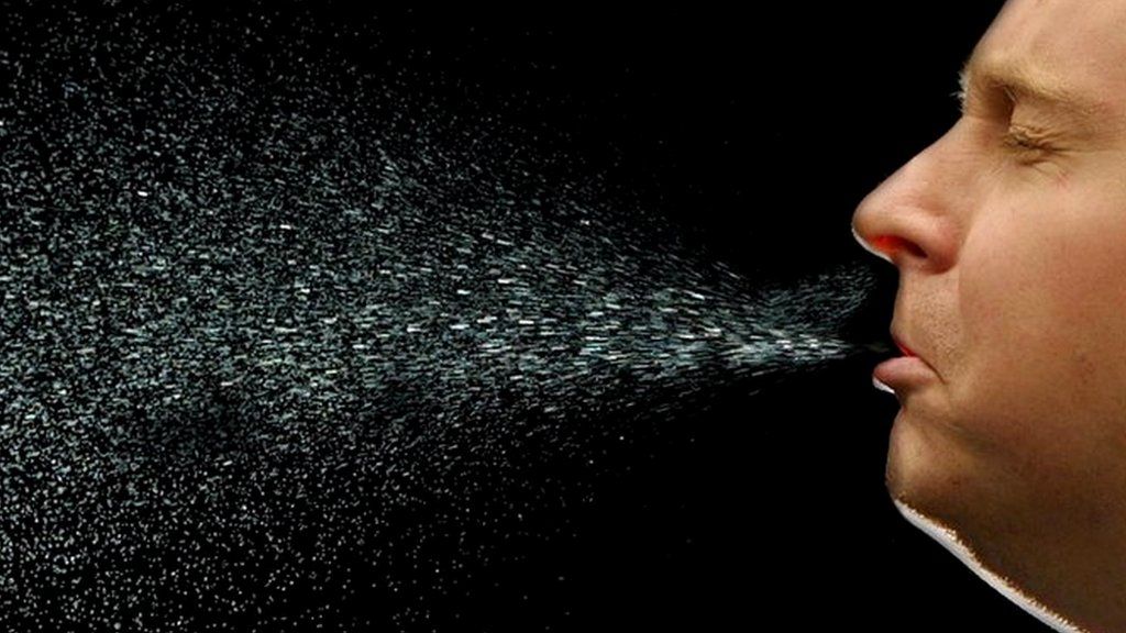 How snot moves through the air - BBC Newsround