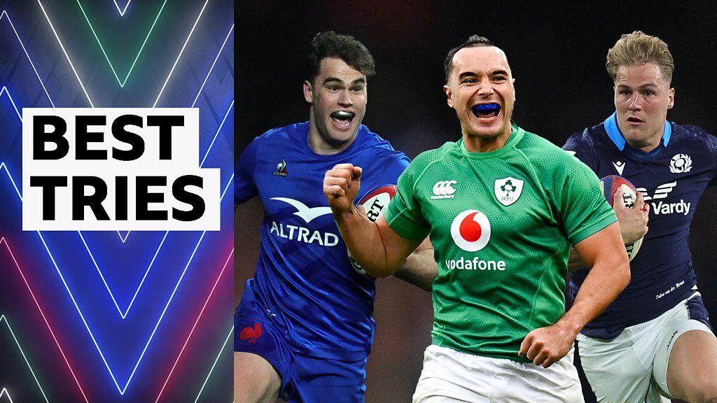 Six Nations 2023: Damian Penaud, Duhan van der Merwe and James Lowe in ...