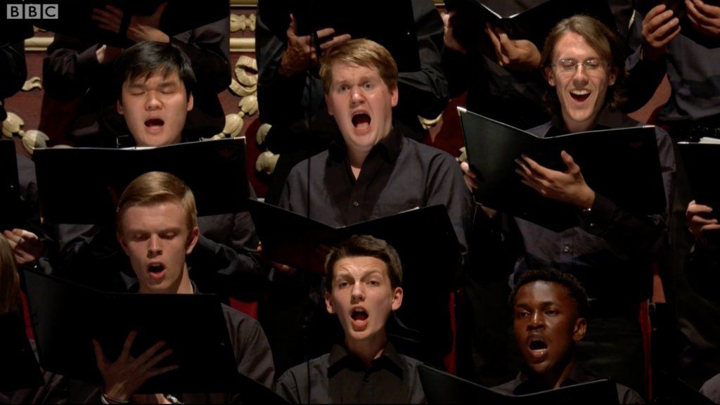 EU anthem played at Proms' first night - BBC News