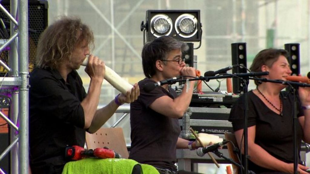 Popfest: Vegetable orchestra keeps music fresh - BBC Newsround