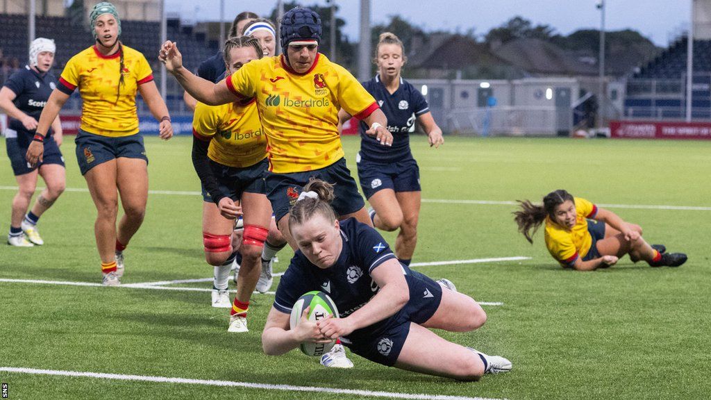 Scotland 36-5 Spain: Hosts warm up for WXV event with victory - BBC Sport