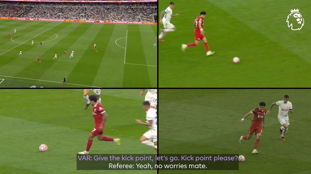 Liverpool v Spurs VAR: PGMOL releases audio of Luis Diaz's controversial disallowed goal - BBC Sport