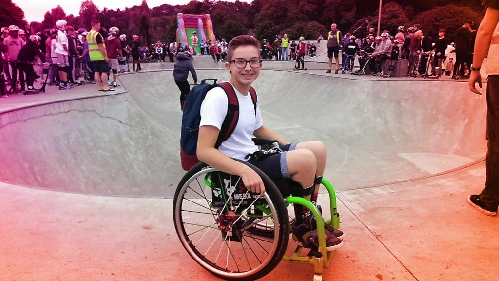 Lily Rice tells us about her amazing wheelchair backflip - BBC Newsround
