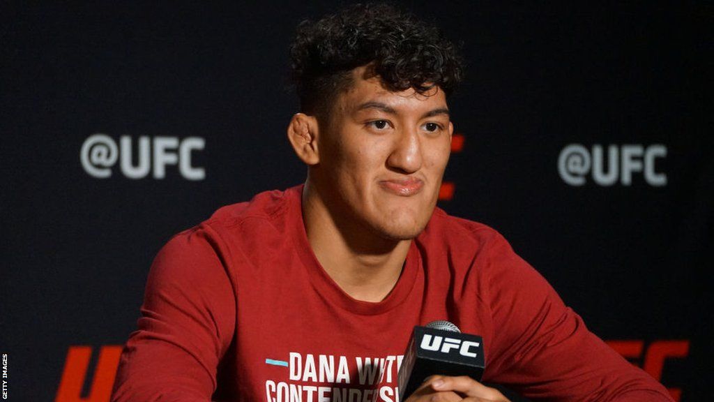 MMA: Raul Rosas Jr to become the youngest UFC fighter in history - BBC ...