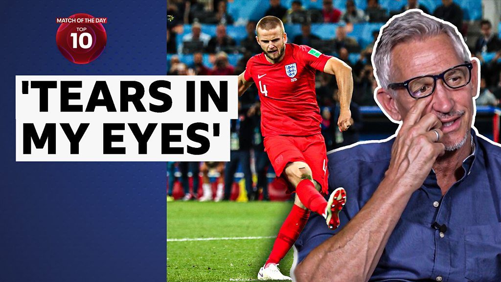 Gary Lineker says he had a tear in his eye after Eric Dier's historic ...